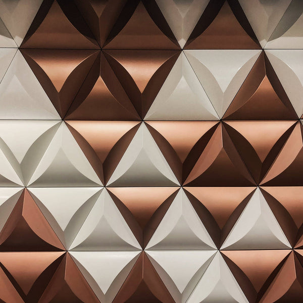 Triangle 3D tiles for wall — Eiffel | FLOAT