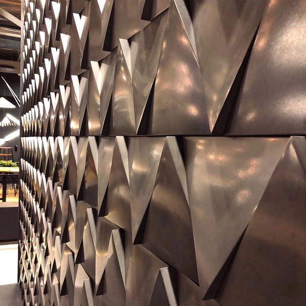 Triangular 3D wall tiles — Sixty | FLOAT