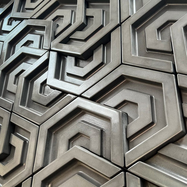 Geometric 3D wall tiles — Symmetry | FLOAT